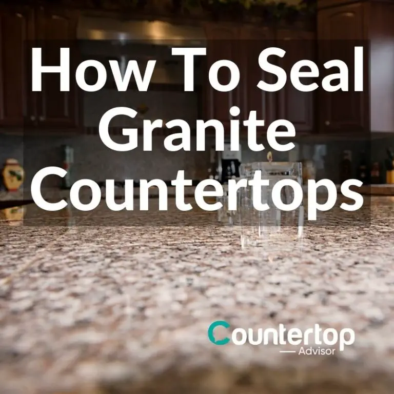 How To Seal Granite Countertops - Countertop Advisor How To Seal Granite Countertops - Countertop Advisor